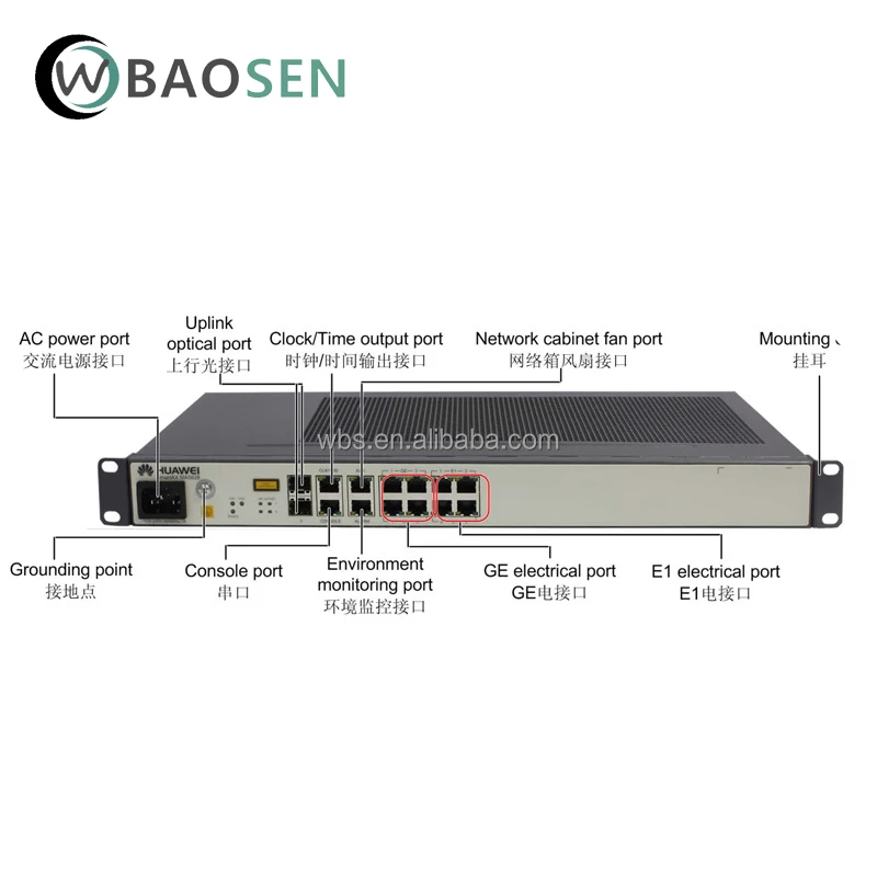 Smartax MA5628 ONU - 4GE+4E1 Multi-Service Access Equipment