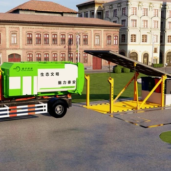 Rnkj Fully Automated Operation Underground Horizontal Waste Compress ...