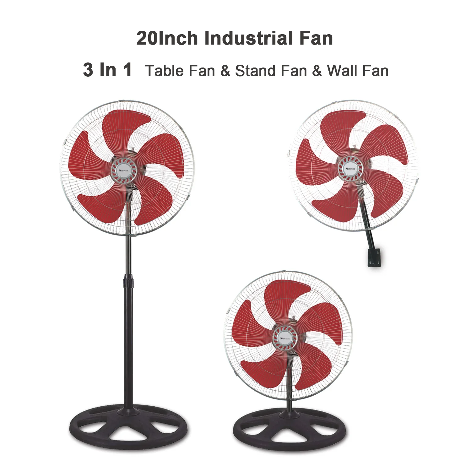 Custom Extendable 3in1 20inch High Velocity Fans Vertical Low Noise ...