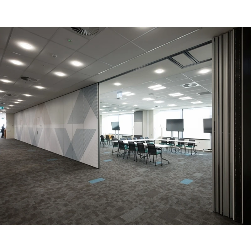 Interior Sliding Rolling Collapsing Movable Operable Office Partition ...