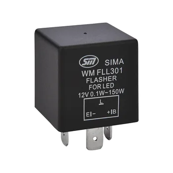 Auto Led Flasher 3 Pin 12v 24v Automotive Flasher Relays For Auto Turn ...