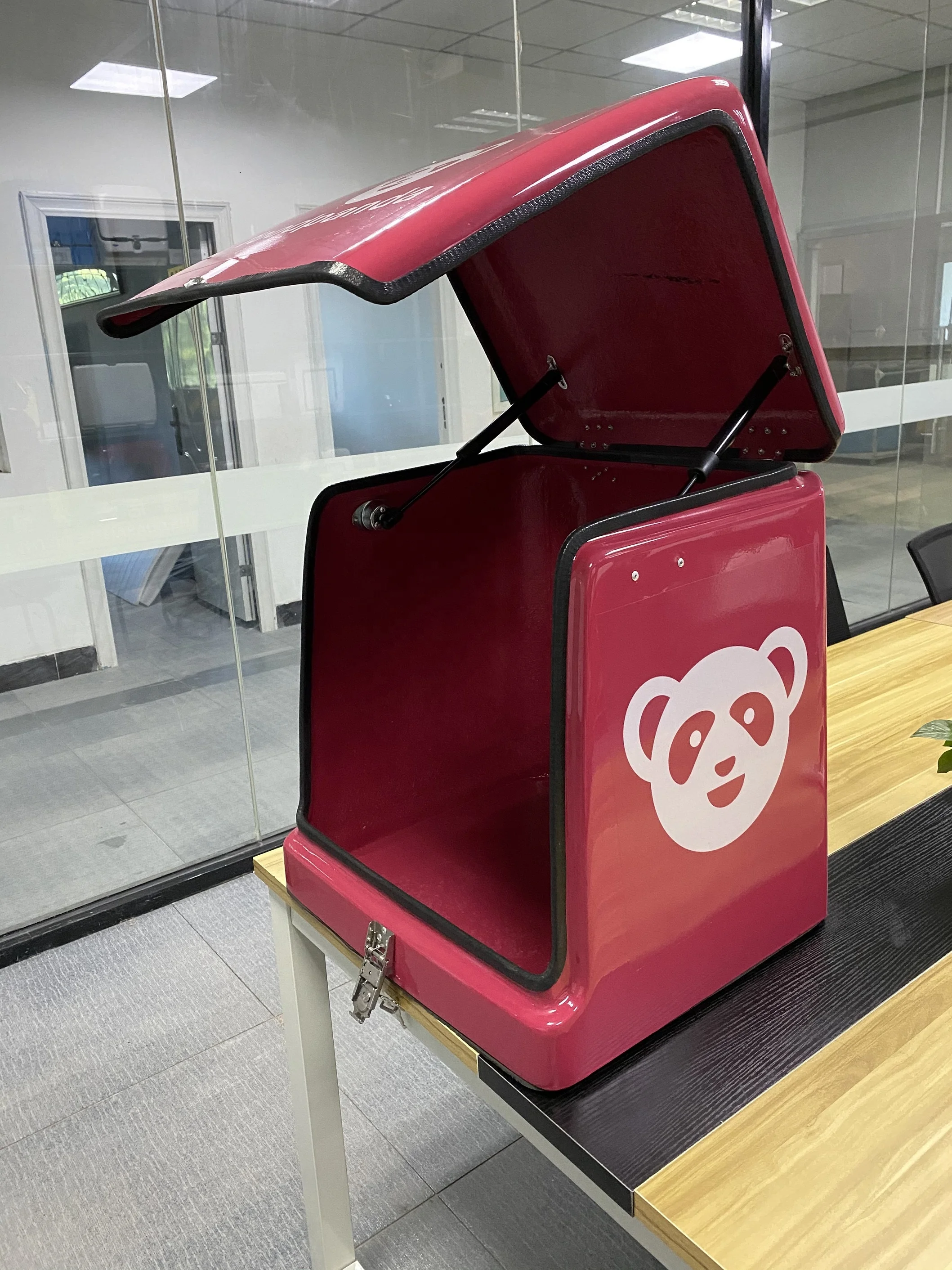 Waterproof Fiberglass Box Motorcycle Tail Food Pizza Delivery Box ...