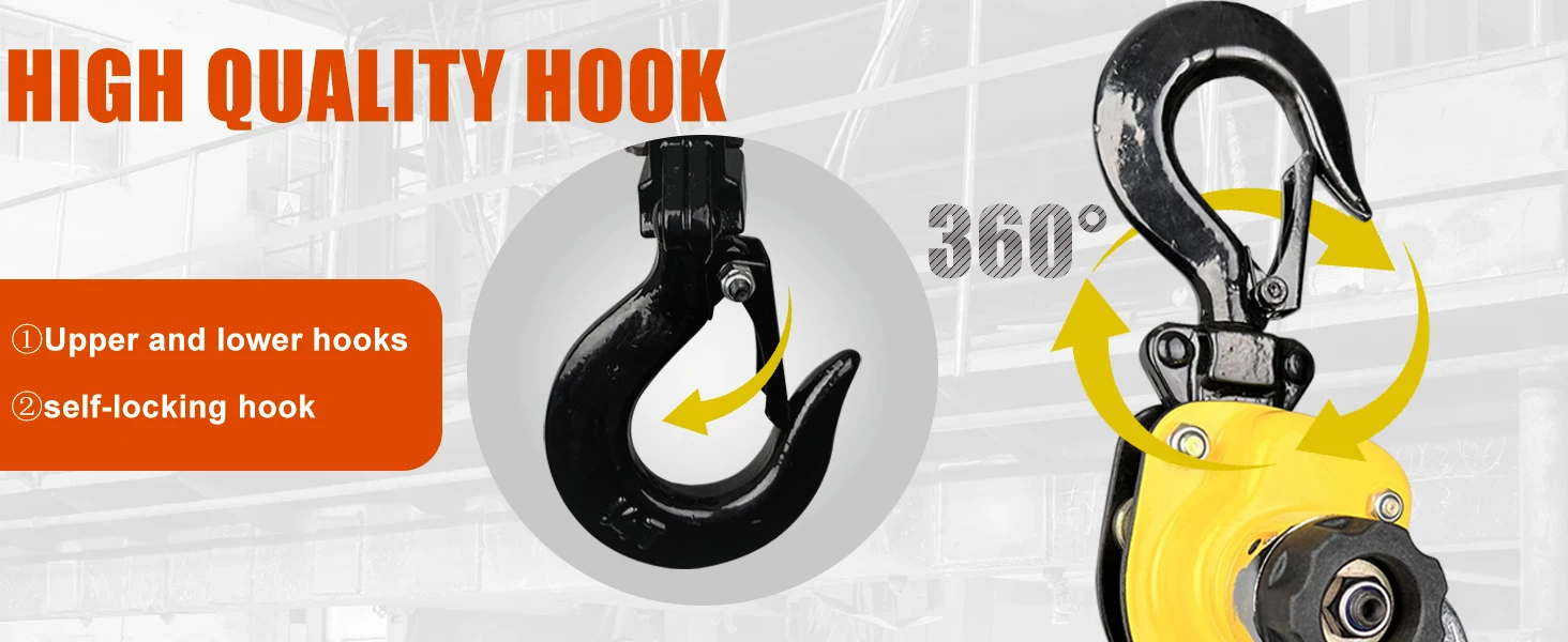 Dele Dc-0.5t Chain Hoist With Overload Device - Oem Available