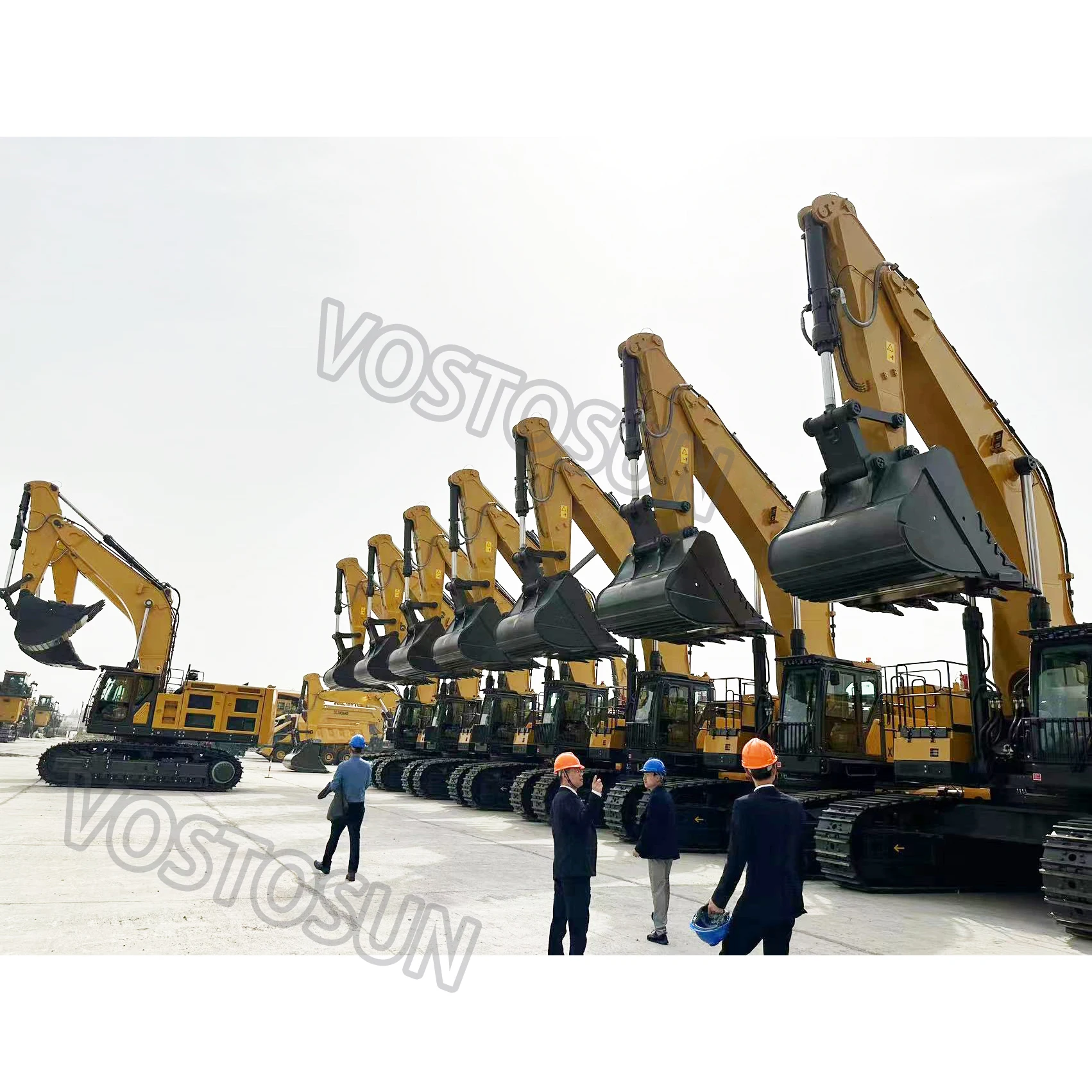 Mine Digger Wheeled Excavators 52ton Hydraulic Crawler Excavator - Buy ...