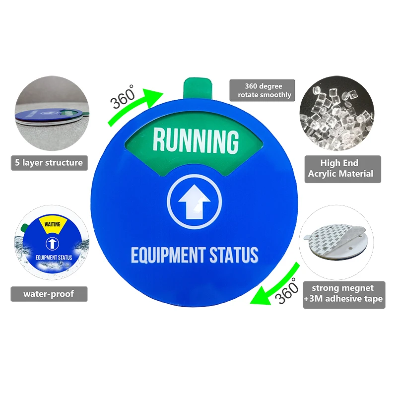Machine Tag - Current Status Image for Equipment Management