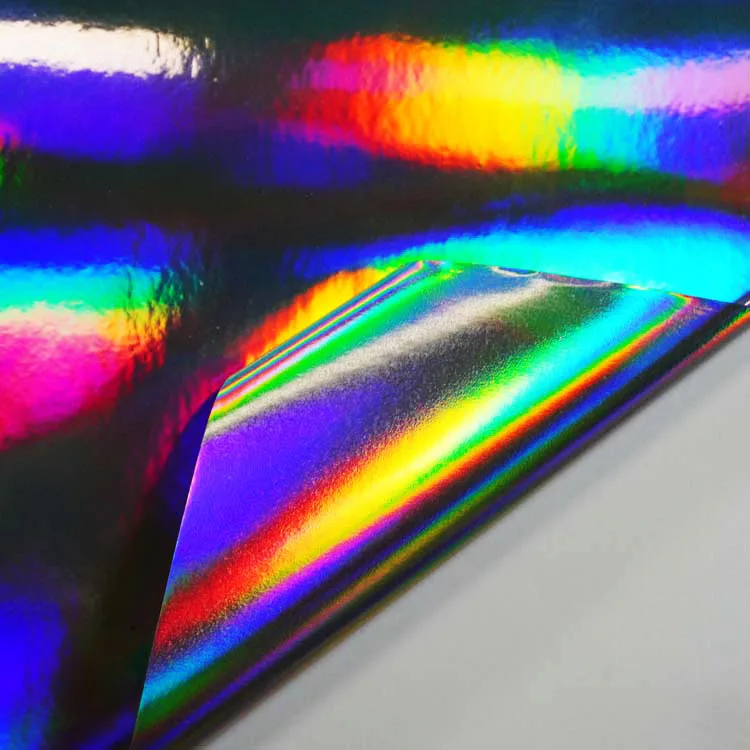 Holographic Chrome Laser Rainbow Eco Solvent Large Format Inkjet ...