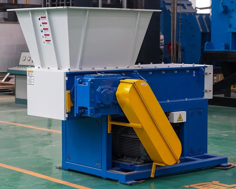 Pe Lump Cardboard Shredder Waste Plastic Bottle Single Shaft Shredder ...