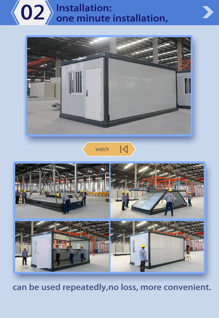 Cgch 2023 New Design 20ft Ready Made Folding Portable Modern Mobile ...