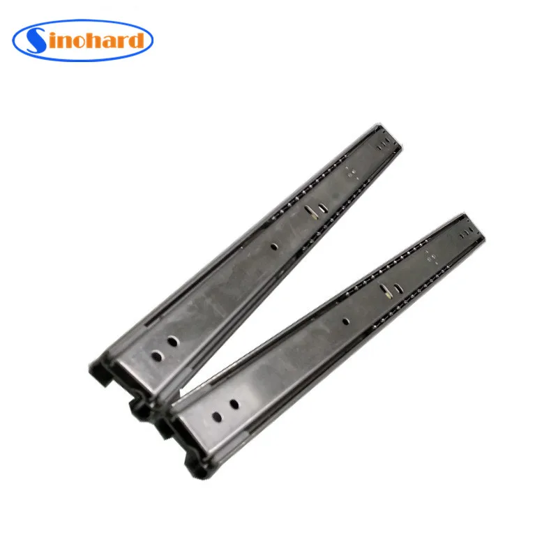 Sinohard Heavy Duty Drawer Slide 53mm Tool Box Triple Extension Drawer ...