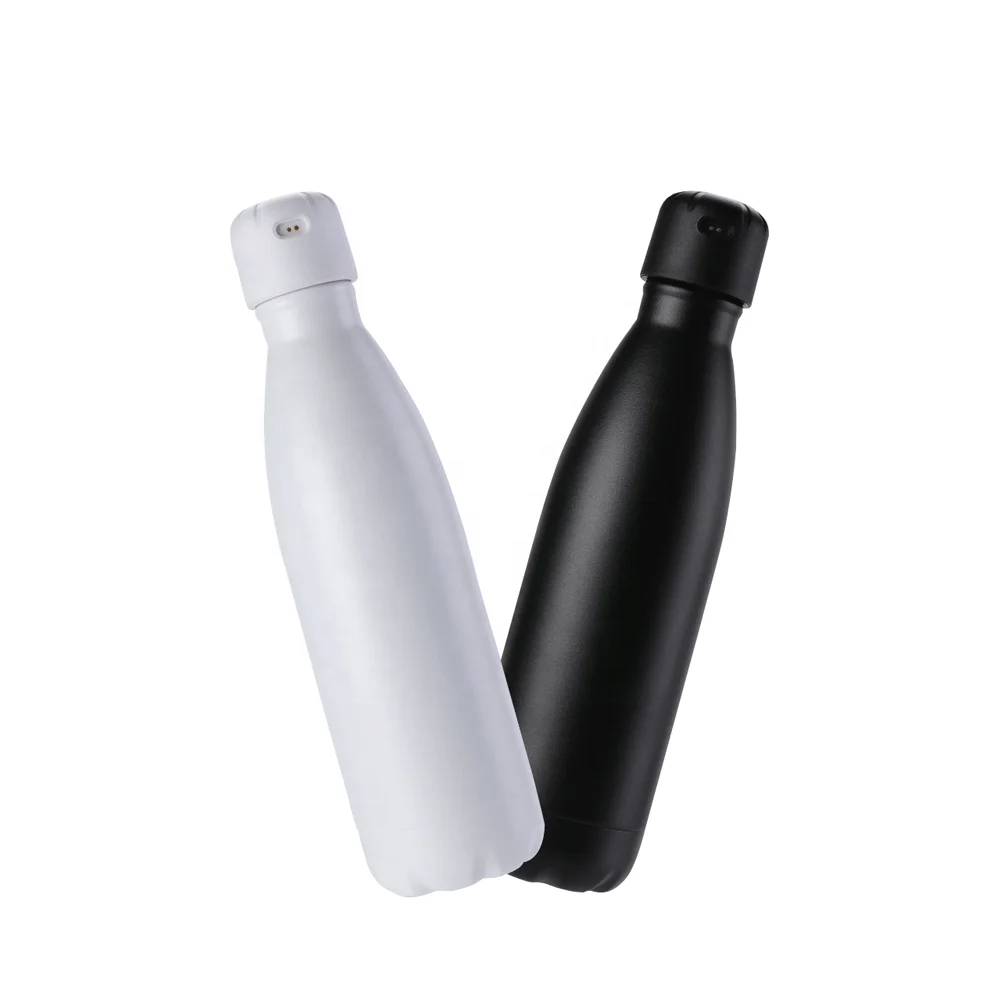 Wholesale 500ml Chargeable UV-C Stainless Steel Water Bottle