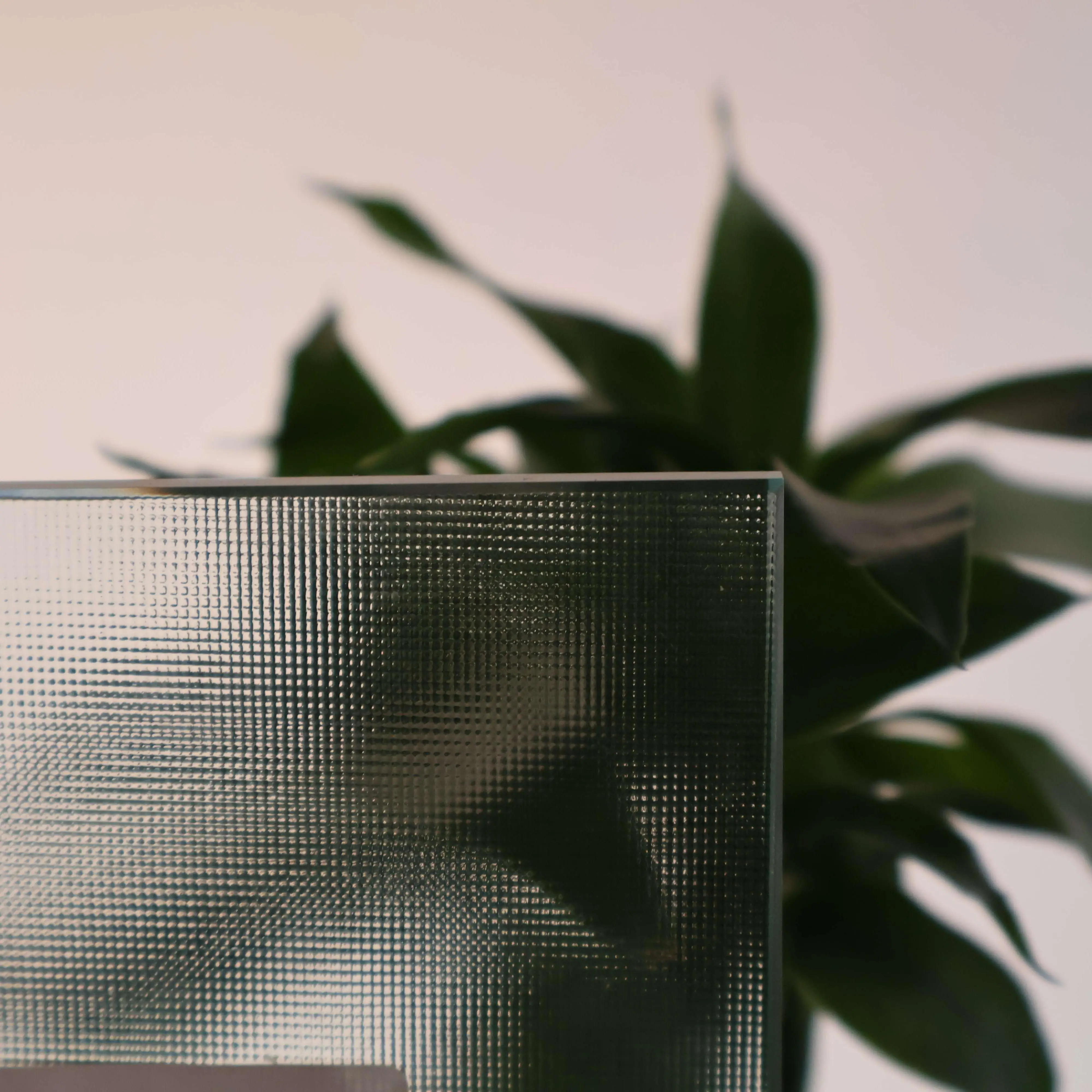 Clear Moru Pattern Tempered Fluted Reed Glass - Safety & Style