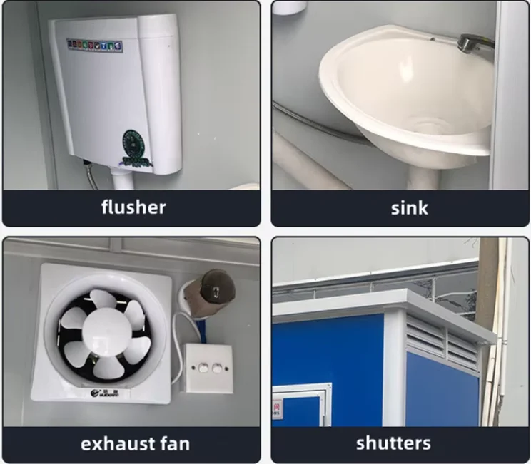 Modern Portable Toilets - Fast Install & Customized