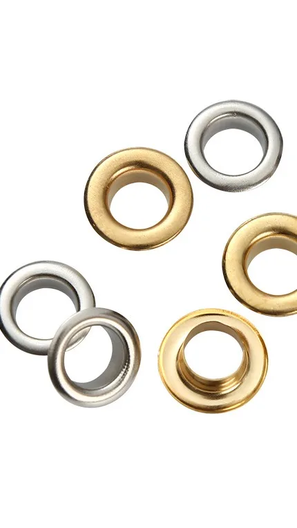 17mm Brass Hardware Double-colored Eyelet With Washers For Garment Shoe ...