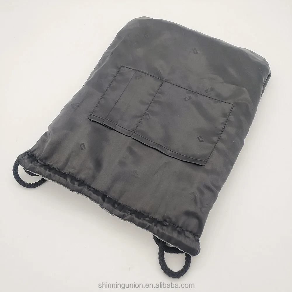 LED Knight Drawstring Backpack - Customizable Luminous Gear