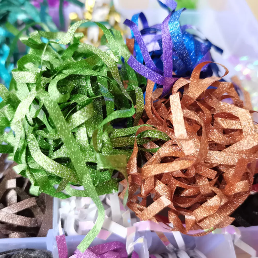Glitter Crinkle Shredded Paper - Perfect for Gift Filling