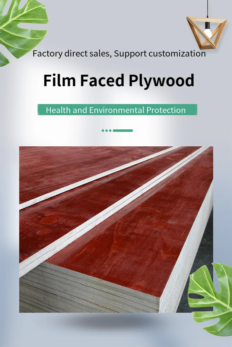 Hot Selling Film Faced Plywood For Constructions And Building - Buy ...