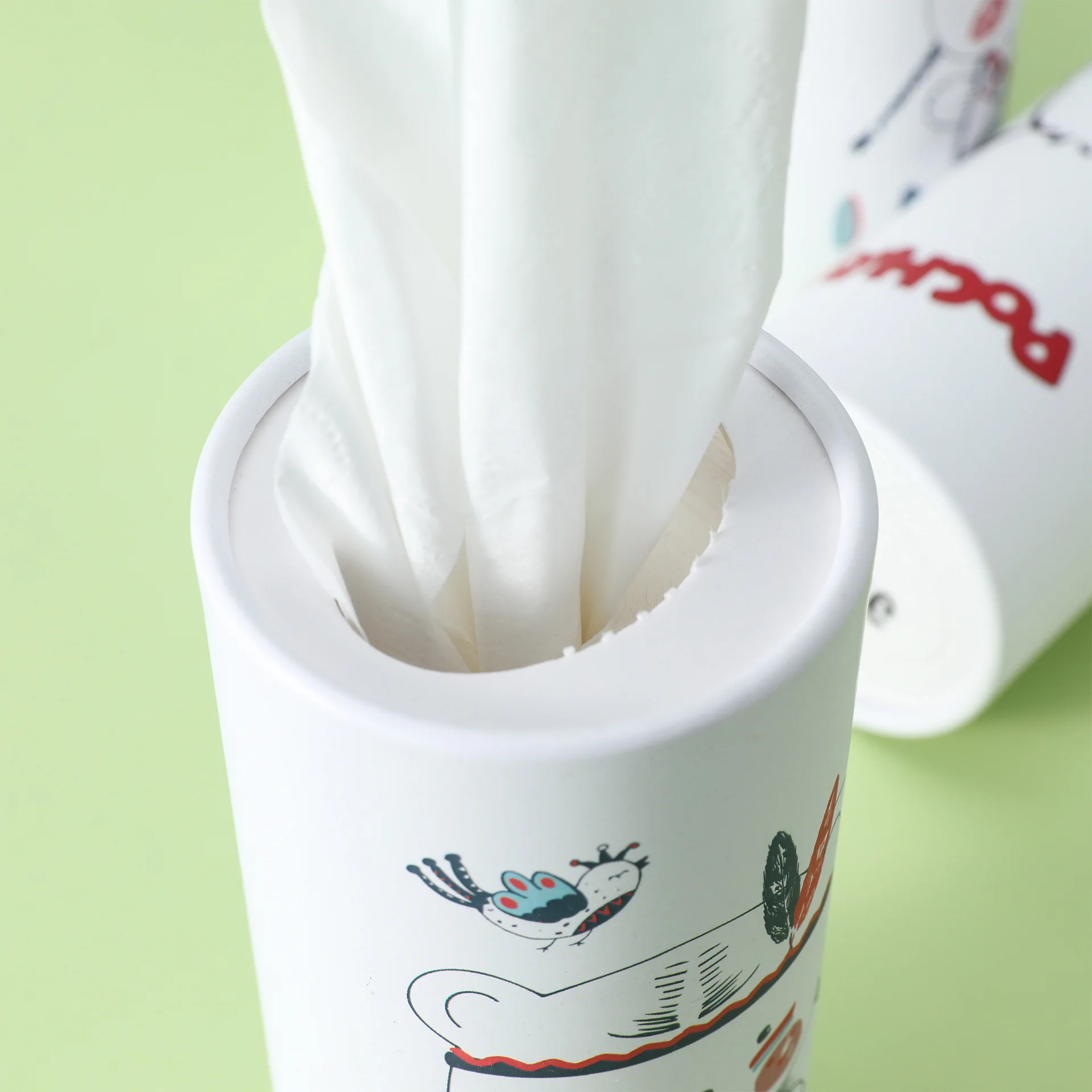 Customizable Creative Cylindrical Tissue Cartoon Paper Tube - Buy Kraft ...