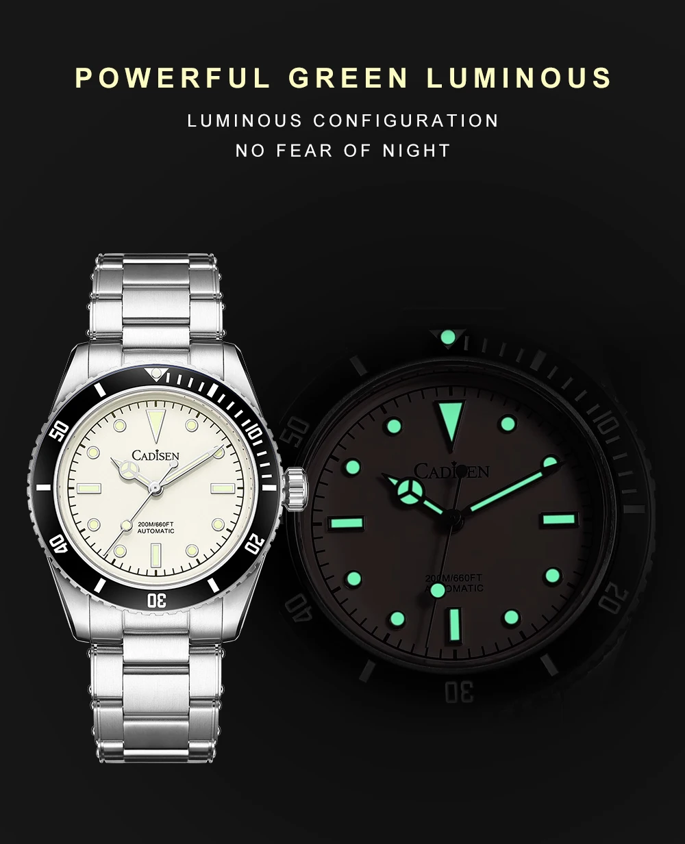 OEM Fashion Luxury Luminous Men's Automatic Mechanical Watches ...