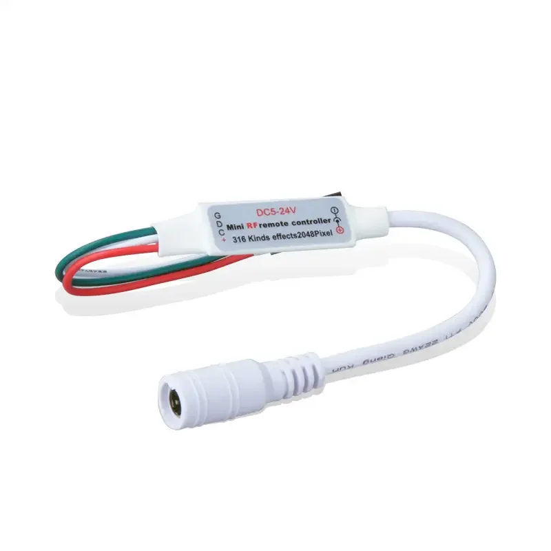 Spi Signals Rf Mini 14-key Dc5-24v Diy Dream Color Controller 358 Modes ...