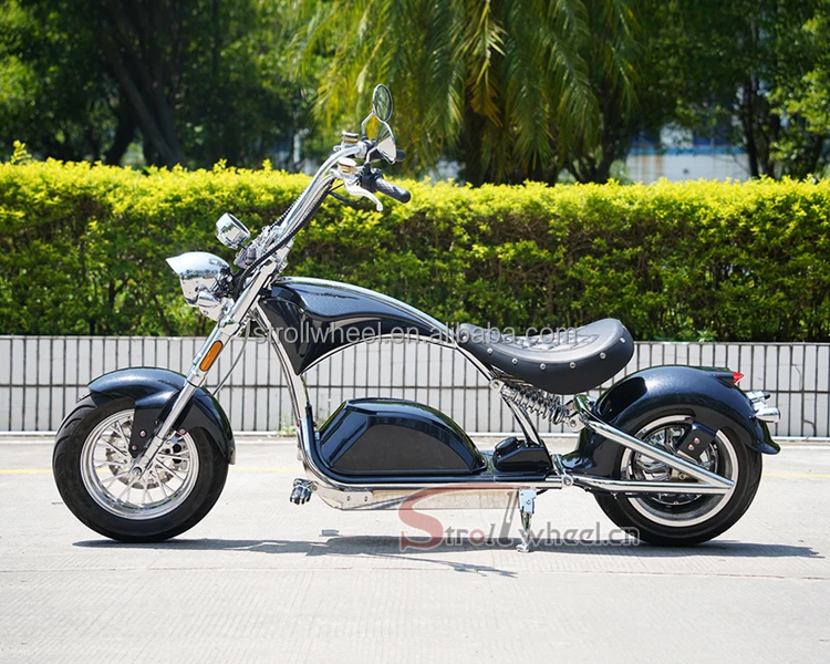 2 Wheel EEC Electric Motorcycle Chopper - 2000w-4000w Power