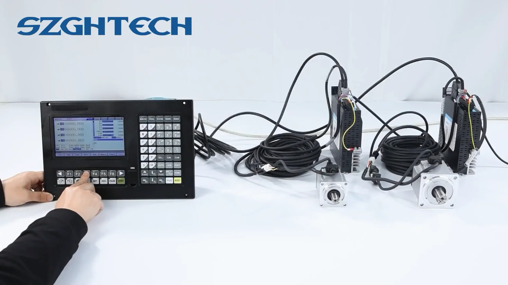 Syntec cnc controller Servo 4 axis boring milling Powerlink machinery ...