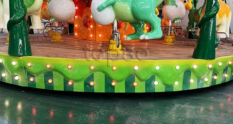 Dinosaur Game Amusement Park Rides Merry Go Round Dinosaur Carousel ...