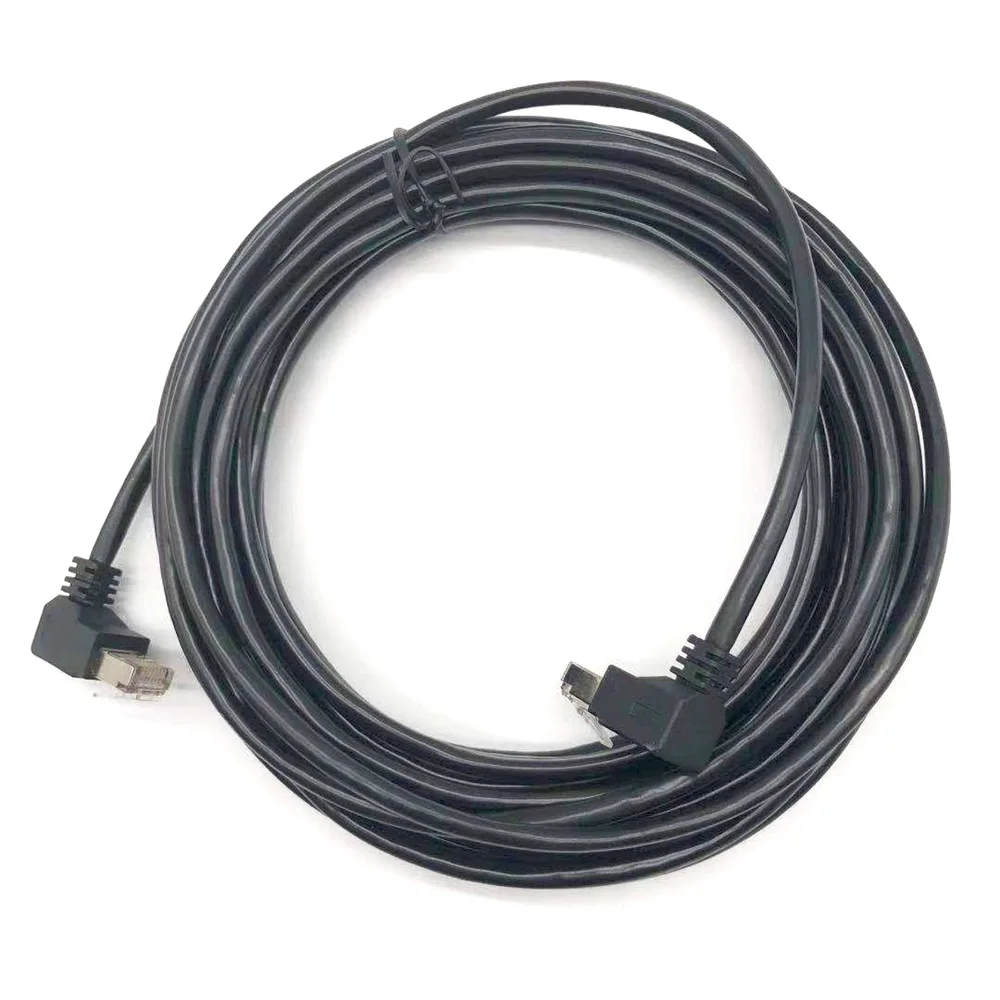 Right Angle Ethernet Cable Cat5e Rj45 Network Lan Patch Cords Cat5e ...