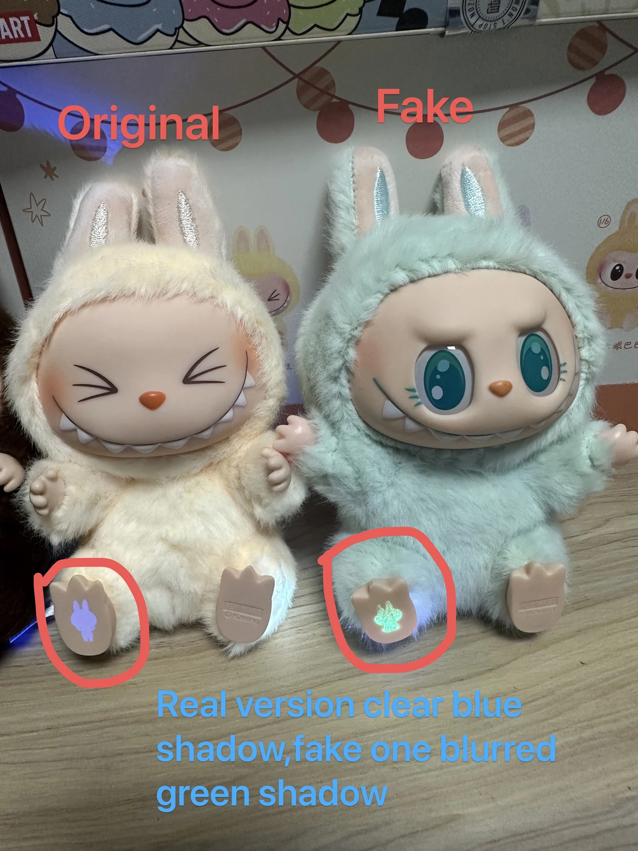 Hot Original Popmart Authentic Labubu Plush Toys Official Blind Box the ...