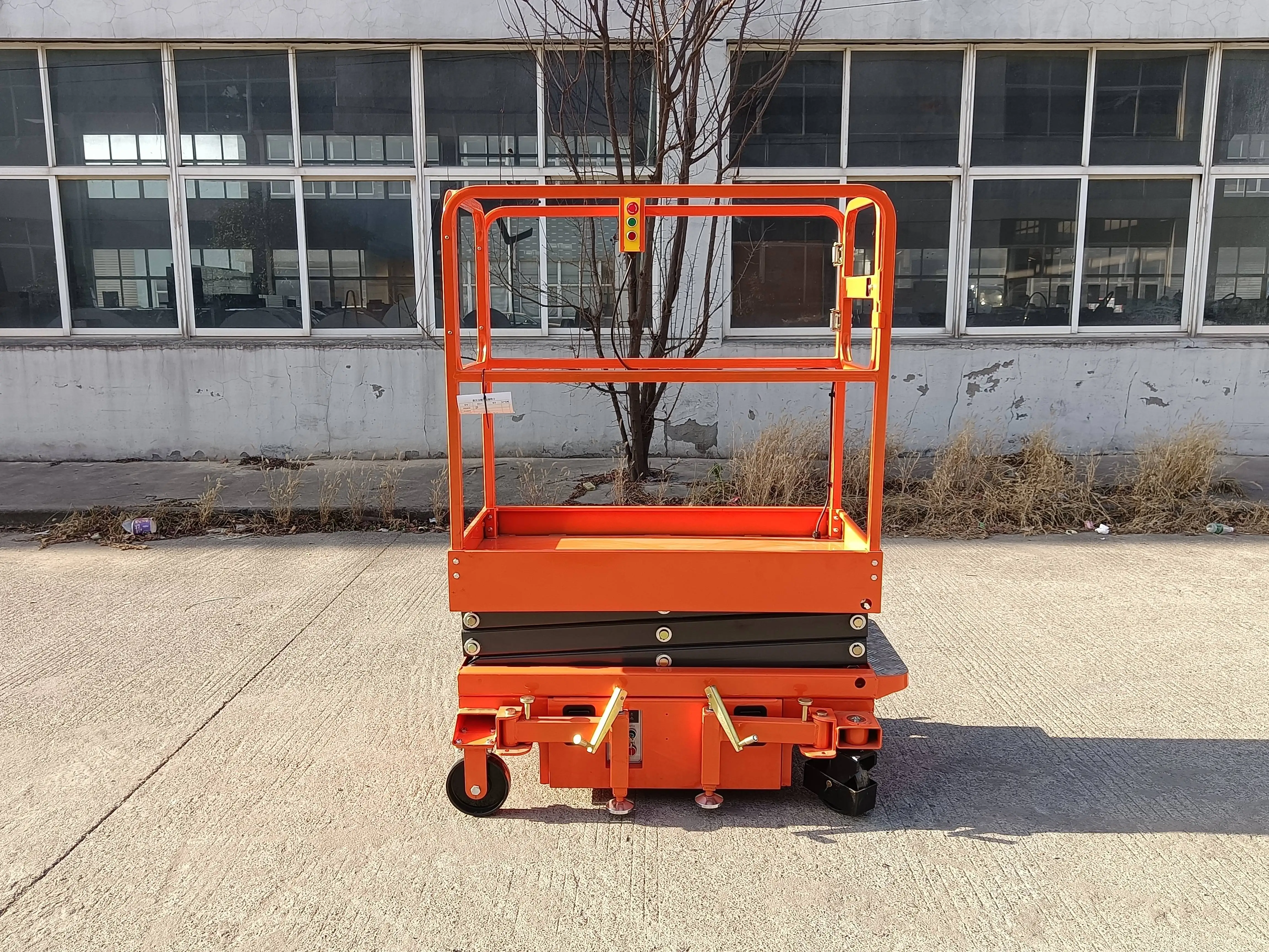 Mini Scissor Lift Platform - 300kg Capacity & Battery Drive