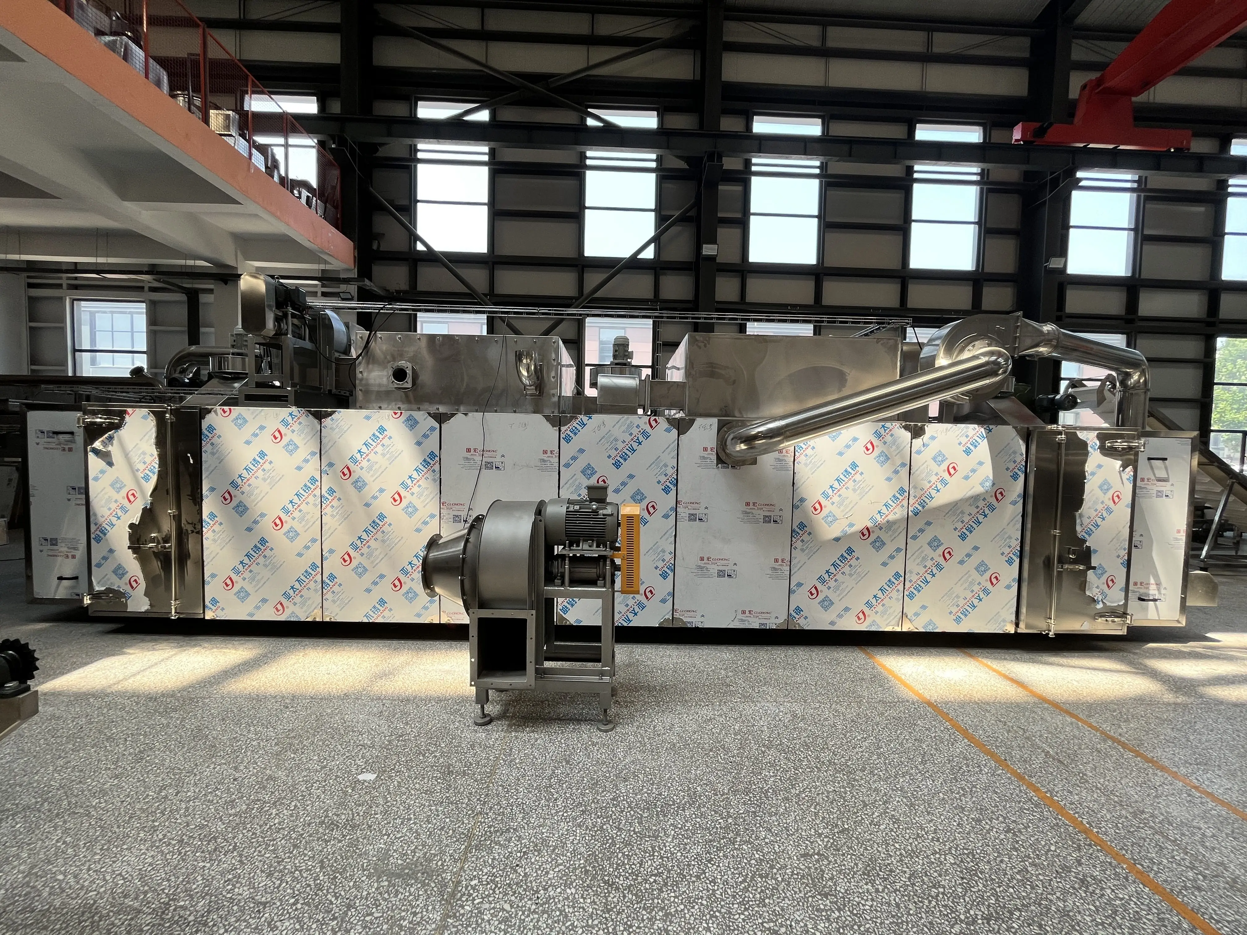 Automatic Chunks Extruder Twin Screw Extruder For Soya Protein Meat ...