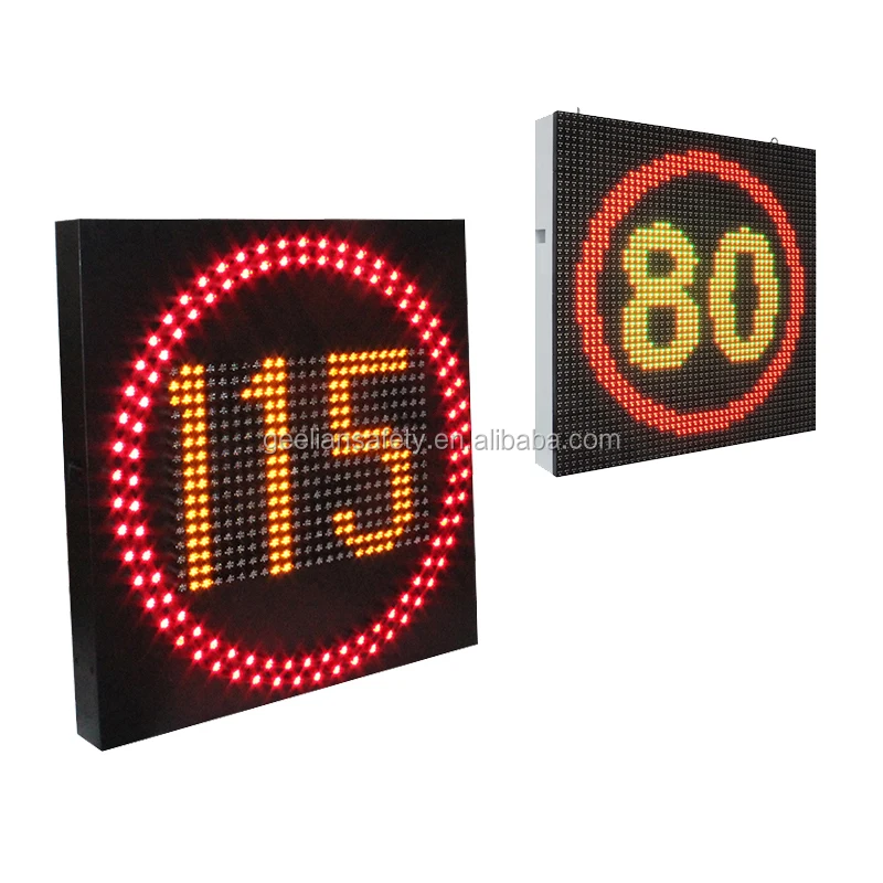 LED Road Signs - Enhance Safety with Flashing Speed Limits