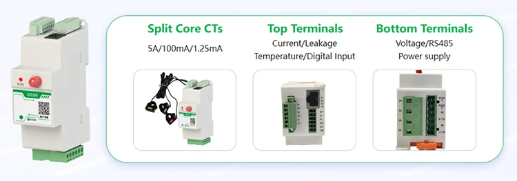 Heyuan Electrical Three Phase Data Logger Power Meter for Rs485 Watt ...