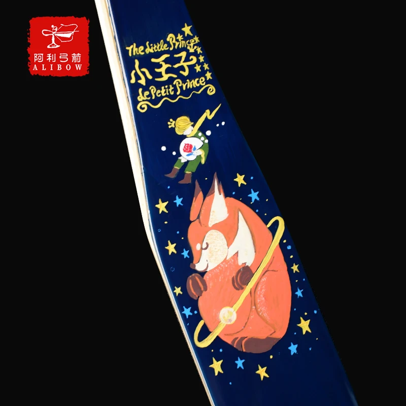 Alibow Traditional Recurve Bow - Custom Exquisite Painted Decoration ...