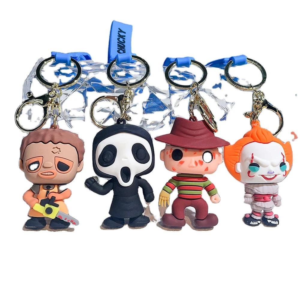 Terror Series Ghost Kid Killer Keychain Ghost Kid Bridal Doll Clown ...