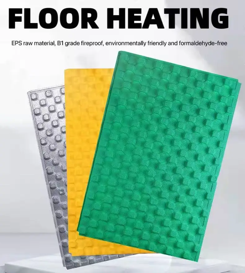 Floor heating system EPS Foam PS Fixed Layer Underfloor Heating Panel ...