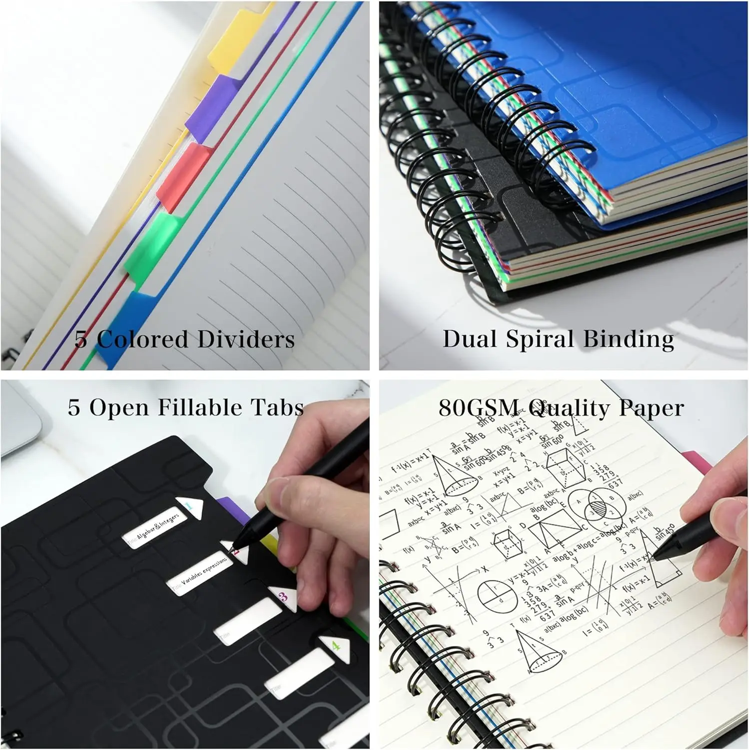 Perforated Notepad Memo Books Ruled Note Books Journals Pocket Notebook ...