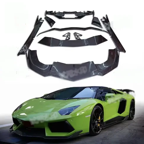 For Lamborghini Aventador LP700 Body Kit RZ Style Dry Carbon Fiber ...