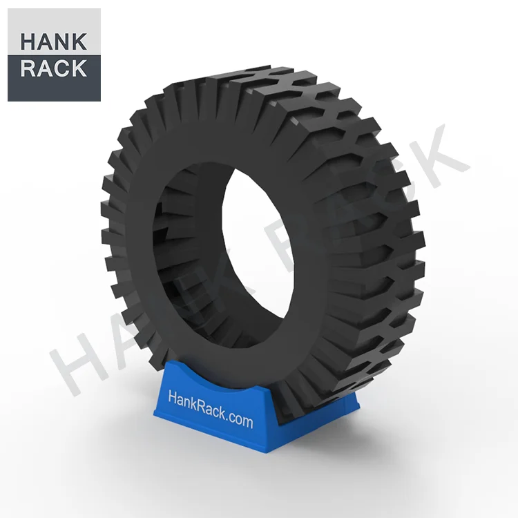 Single Truck Tire Display Frame Holder Stand Tire Feet