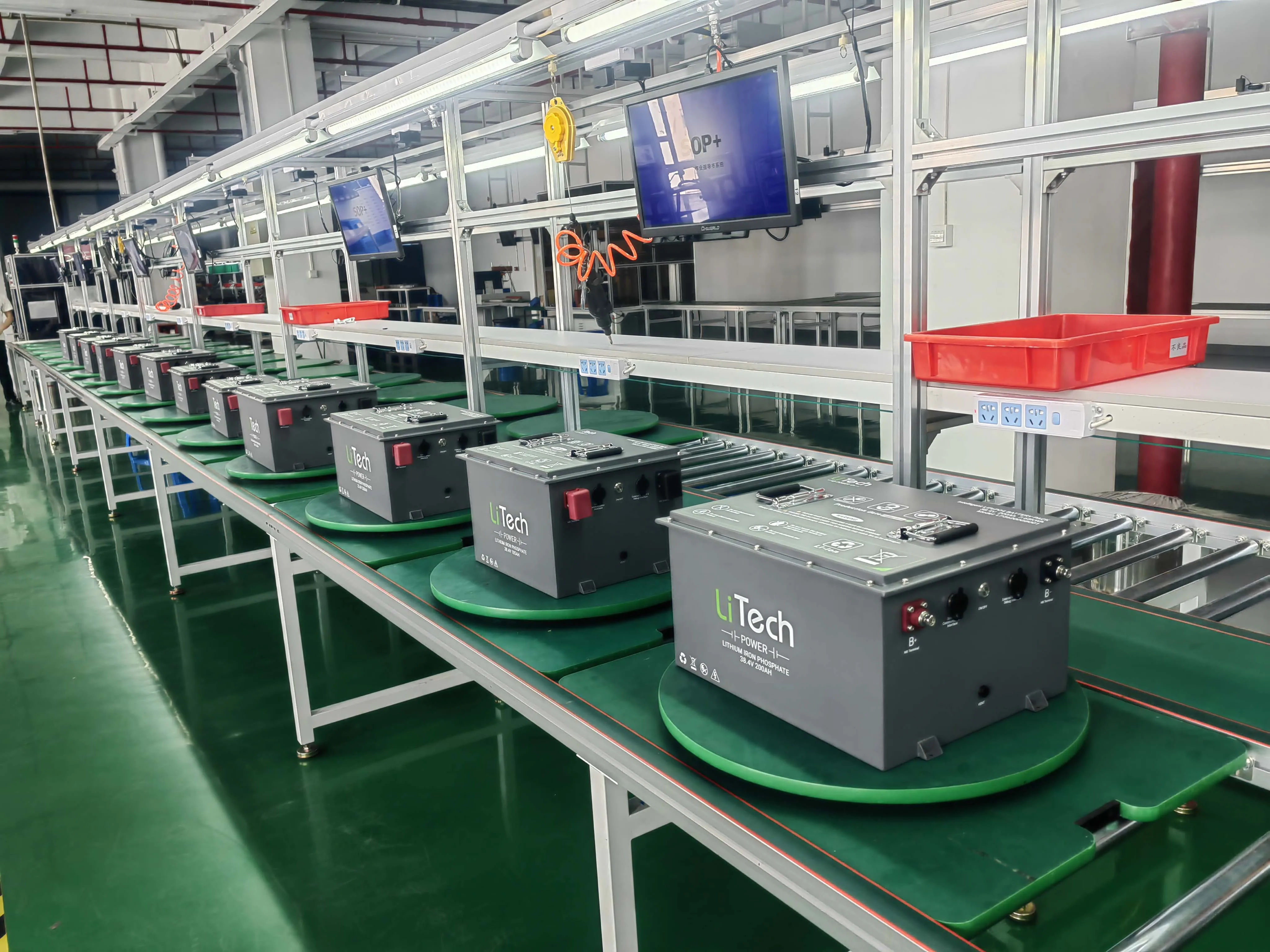 Litech Lifepo4 Batteries - Reliable 48V, 72V, 100ah, 200ah