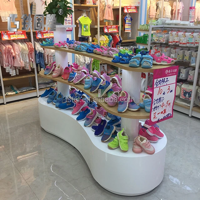 Free Standing Miniso Wood Shoe Rack for Display & Storage