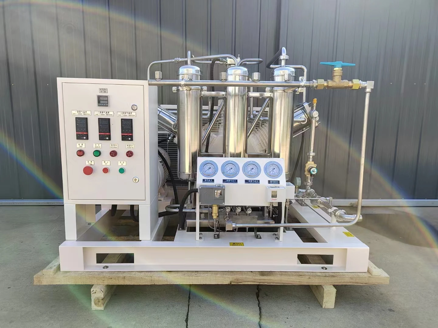 AZBEL High Pressure 200bar 40bar Nitrogen Booster Oxygen Compressor ...