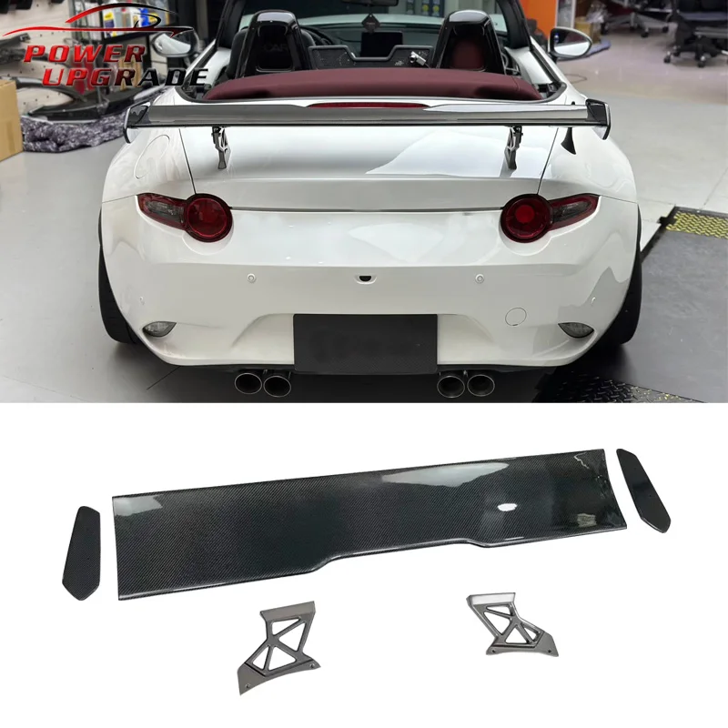 Carbon Fiber Rear Trunk Wing For Mazda Mx5 Gts Style Tail Wing Rear ...