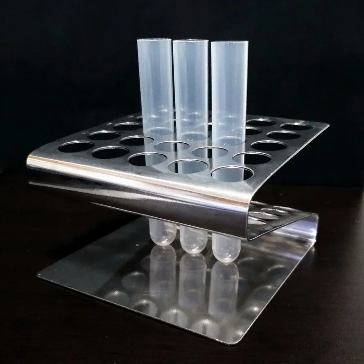 Ttr-s1725 Lab Test Tube Holder Z Shape Dia17mm 25well Stainless Steel ...