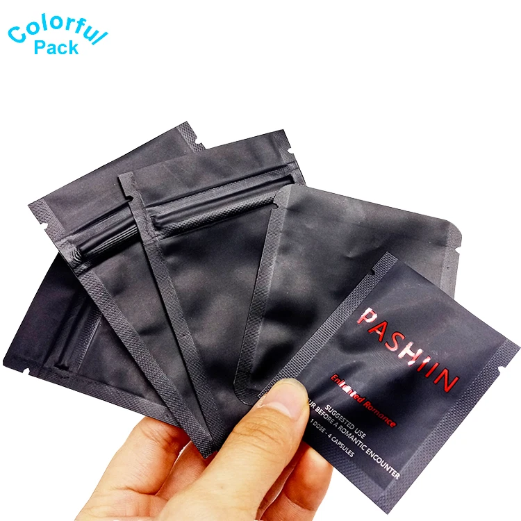Custom Printed Resealable Foil Plastic Zip Lock Stand up Pouches Zipper ...