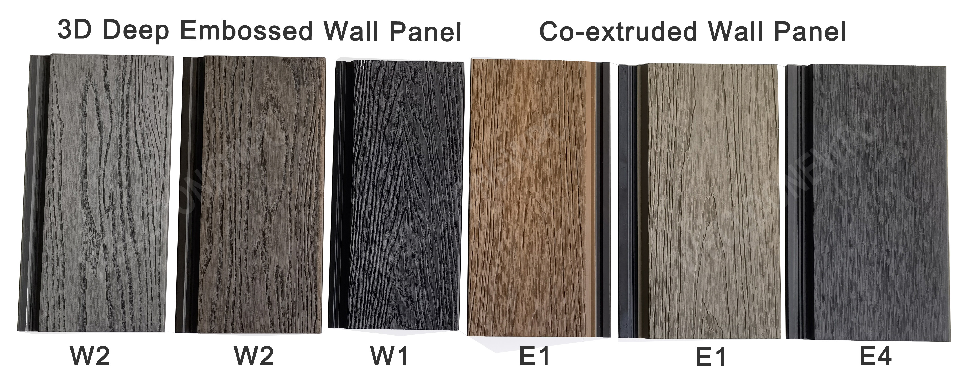 Building Boards Siding Panels Exterior Wall Decorative WPC Eaves for ...