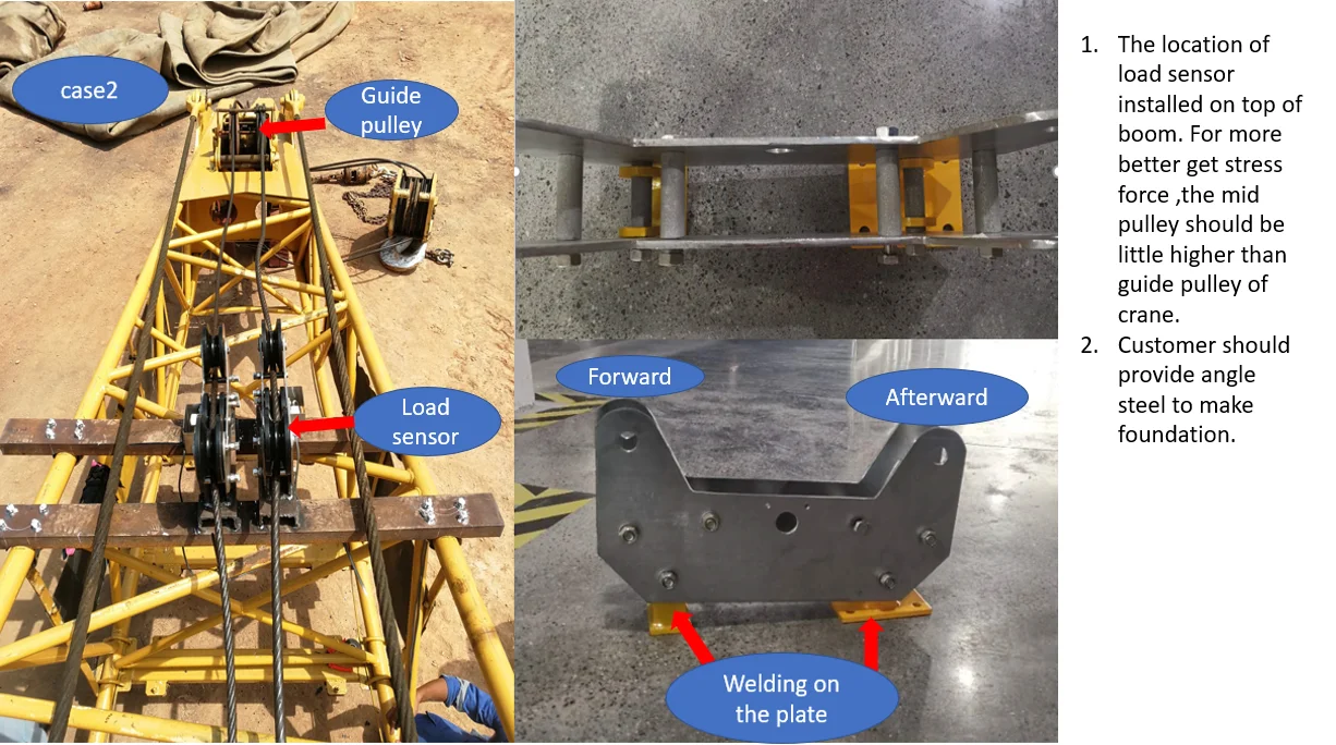 Steel Pull Tension Load Cell For Mobile Crane Components - Oem