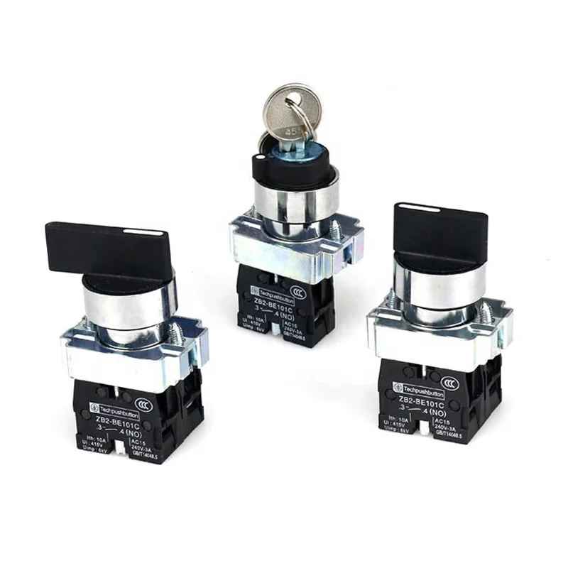 XB2-BD33 2 NO Maintein Lock Rotary Selector Switch - Binrong