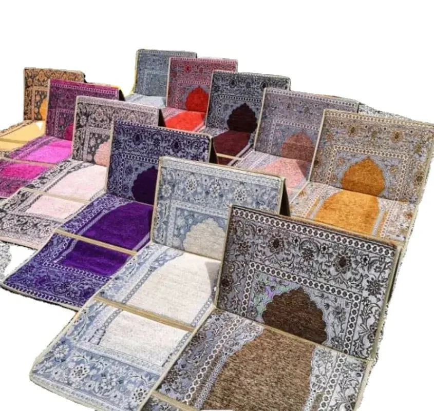 Islamic Foldable Sajadah - Travel Muslim Prayer Rug