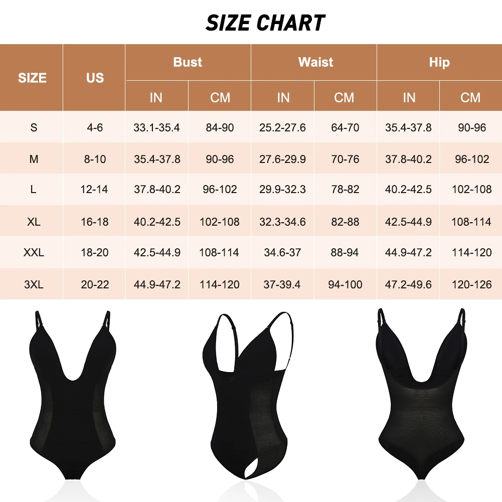 Hexin Custom Service Full Body Compression Shapewear Back Cross ...