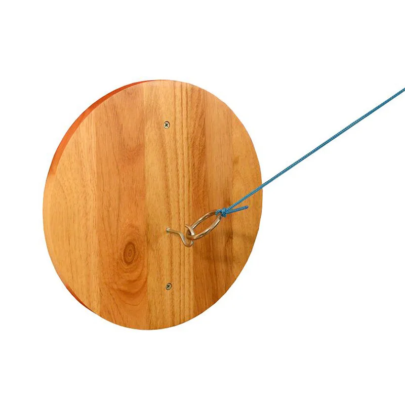 Outdoor Indoor Wooden Hanging Hookey Board Ring Toss Game Wall Hookey ...